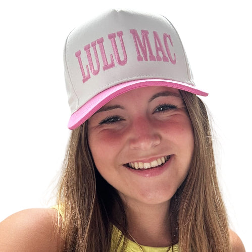 LM-3014 LULU MAC CAP PINK – girliegirloriginals