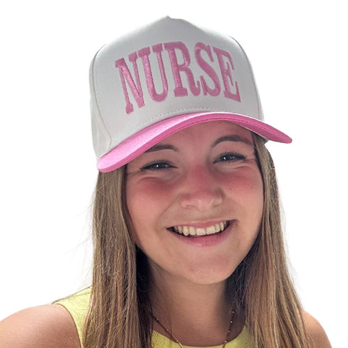 LM-3014 NURSE CAP PINK – girliegirloriginals