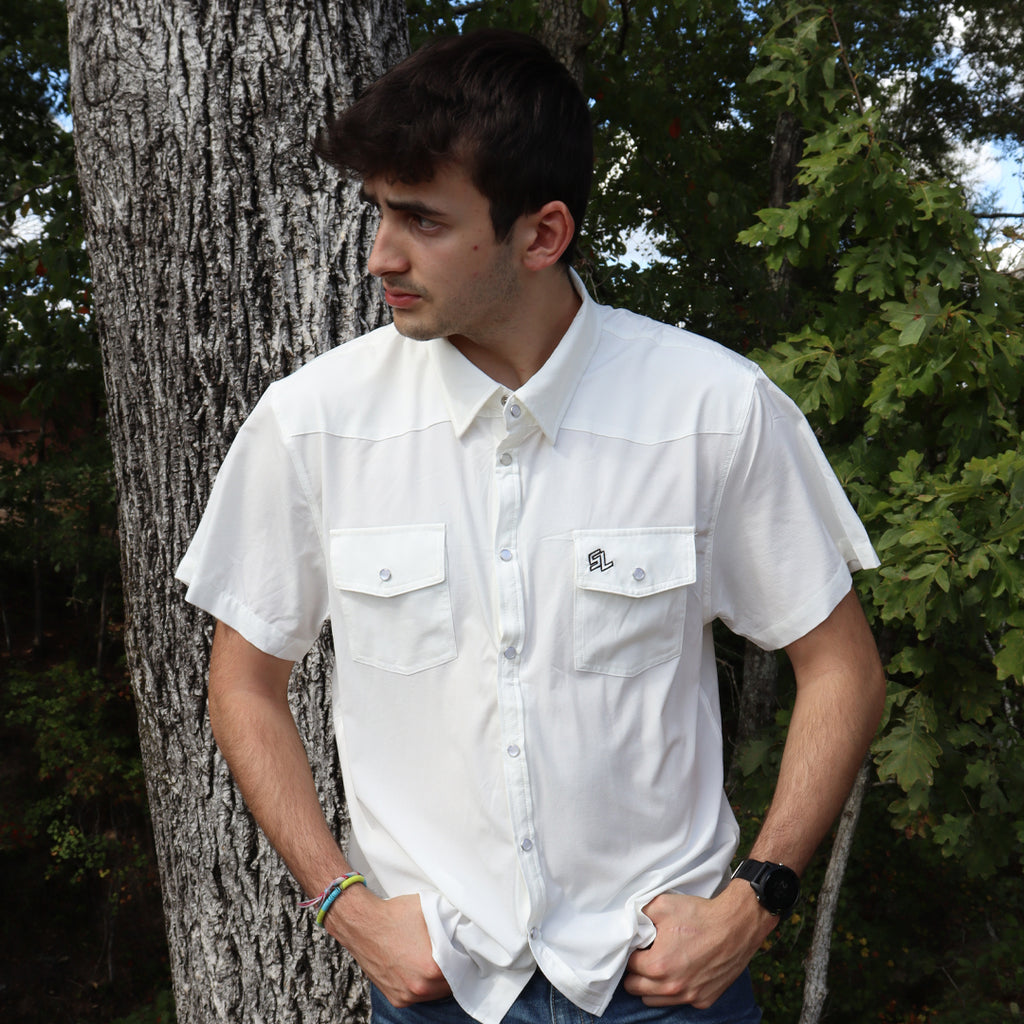 SL-1259 Southern Limit Button Down White – girliegirloriginals