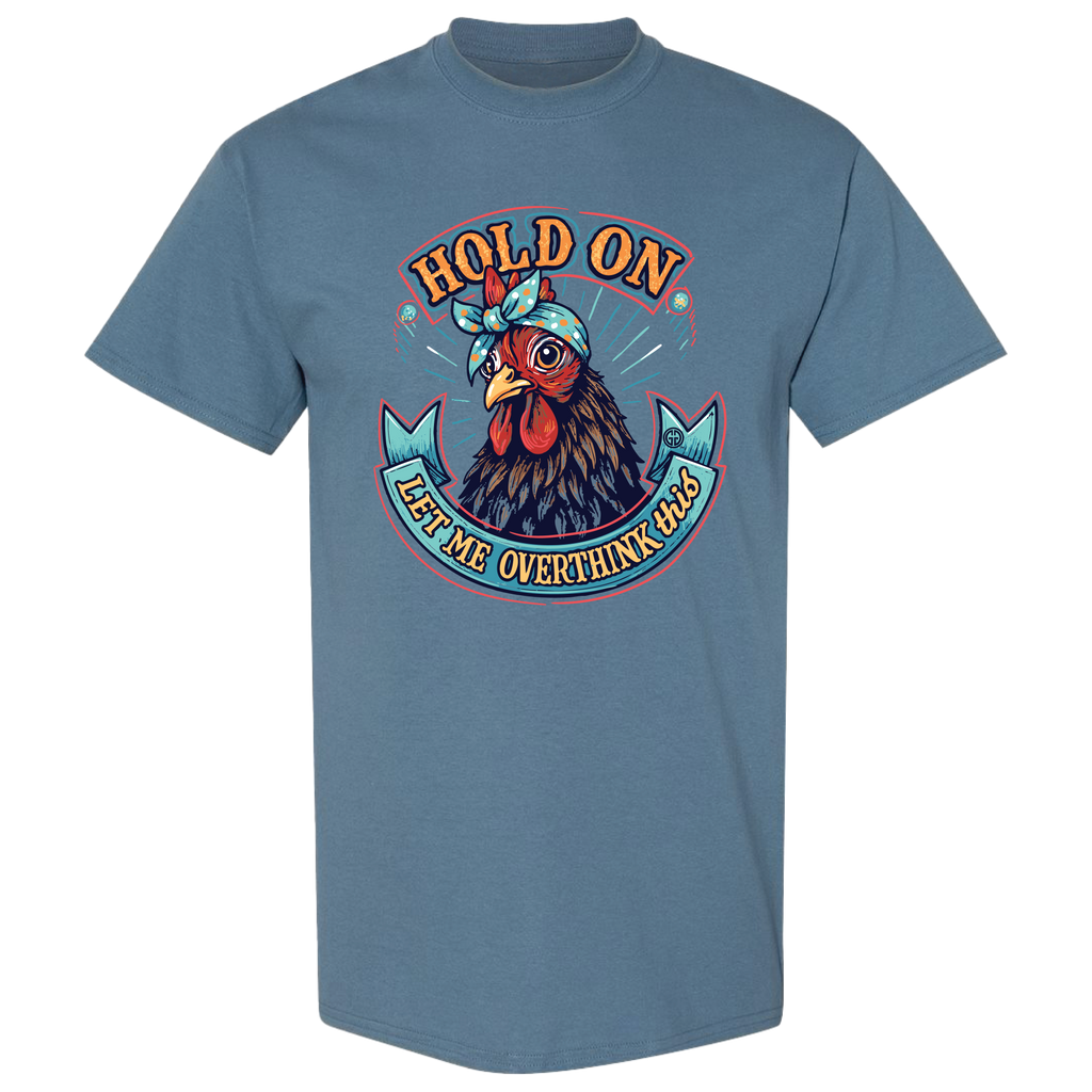 GGO-2786 Chicken Overthink-Indigo – girliegirloriginals