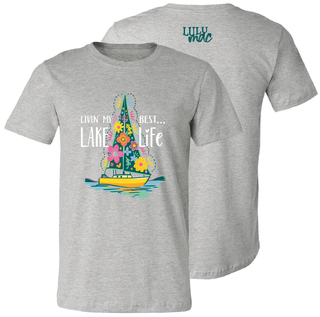 lulu mac-Lake Life SS-LM106-Athletic Heather – girliegirloriginals