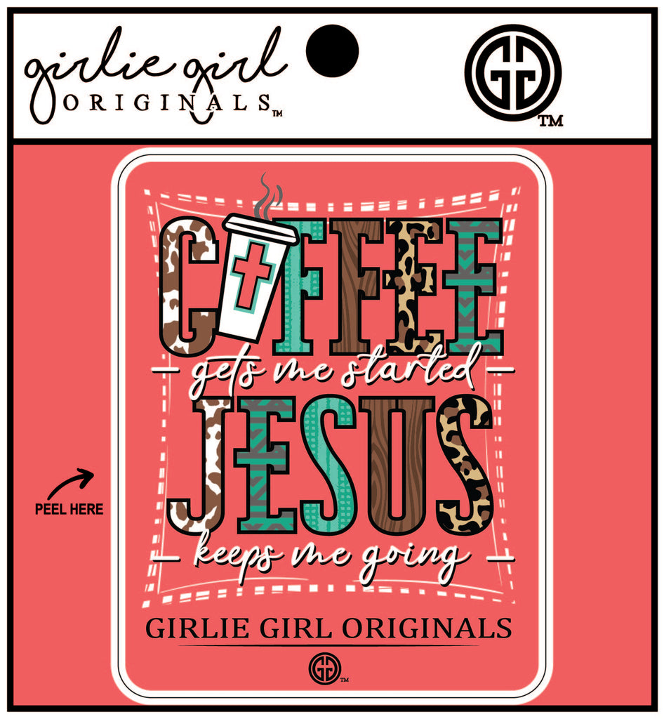 Decal/Sticker Coffee Jesus 2511 – girliegirloriginals