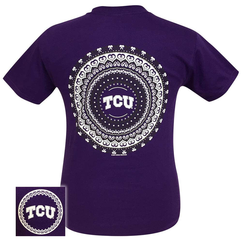 TCU Mandala Purple SS – girliegirloriginals