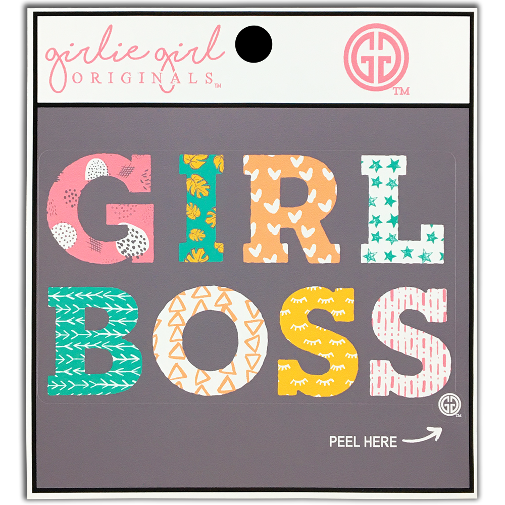 Decal/Sticker Girl Boss 2119 – girliegirloriginals