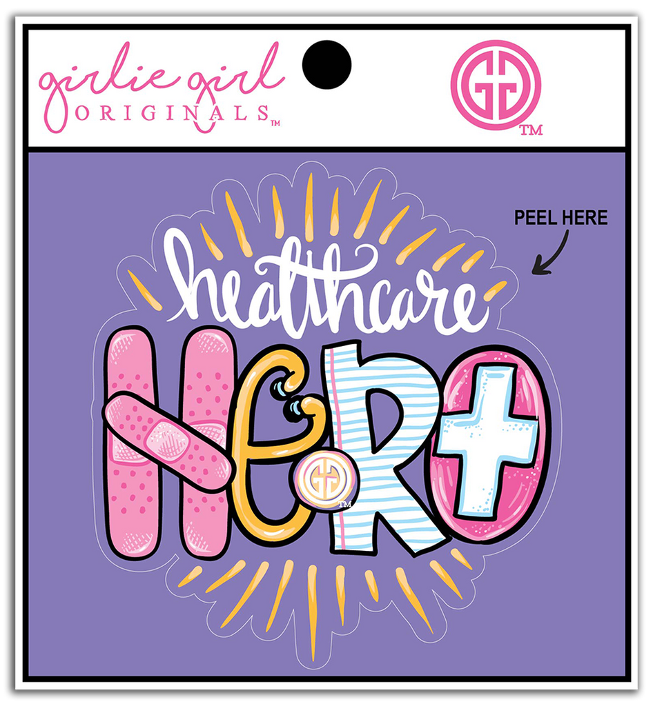 Decal/Sticker Healthcare Hero 2338 – girliegirloriginals