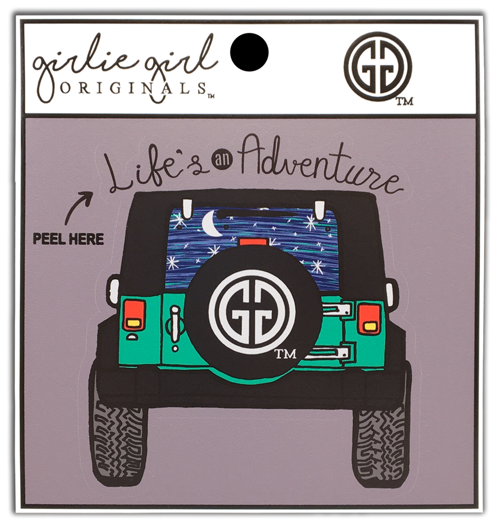Decal/Sticker Lifes an Adventure 2095 – girliegirloriginals