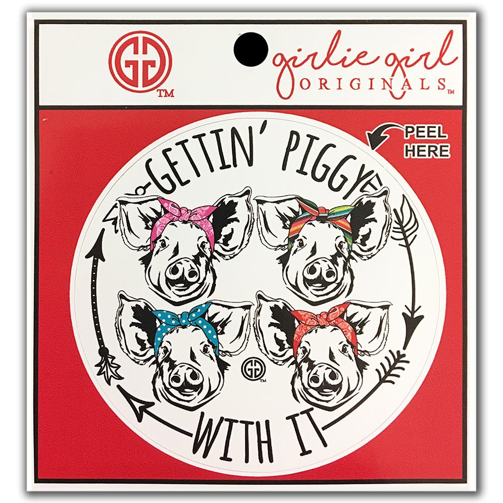 Decal/Sticker Piggy 1633 – girliegirloriginals